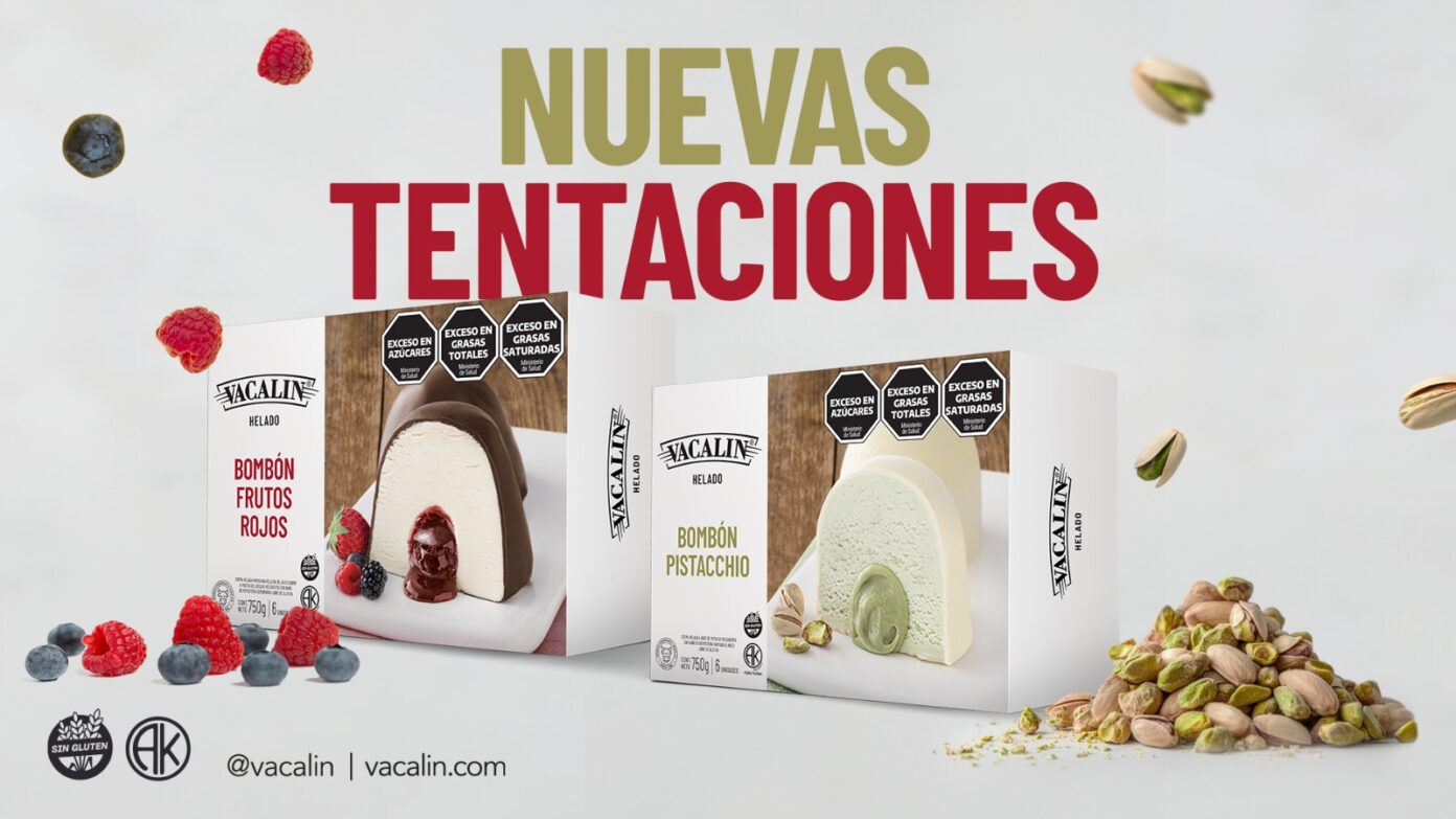 Vacalin lanzó dos nuevos bombones helados de Pistacho y Frutos Rojos ...